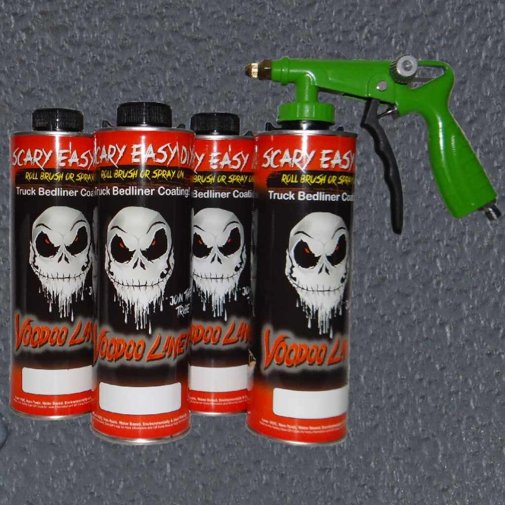 Voodoo Liner® RX 4lt Pack + Spray Gun | Voodoo Liner